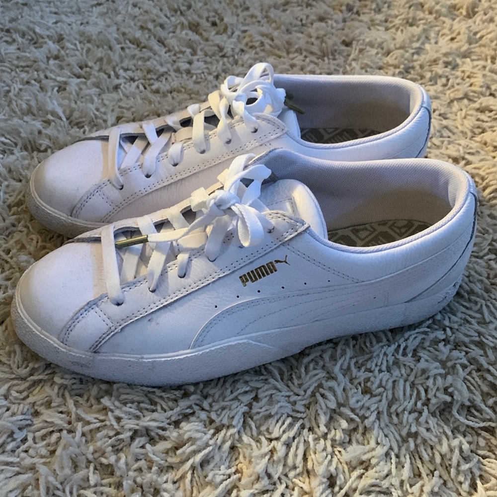 White Puma Sneakers - Gem